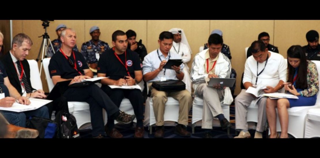 INSARAG Team Leaders Meeting – Qatar – GEA Arama Kurtarma